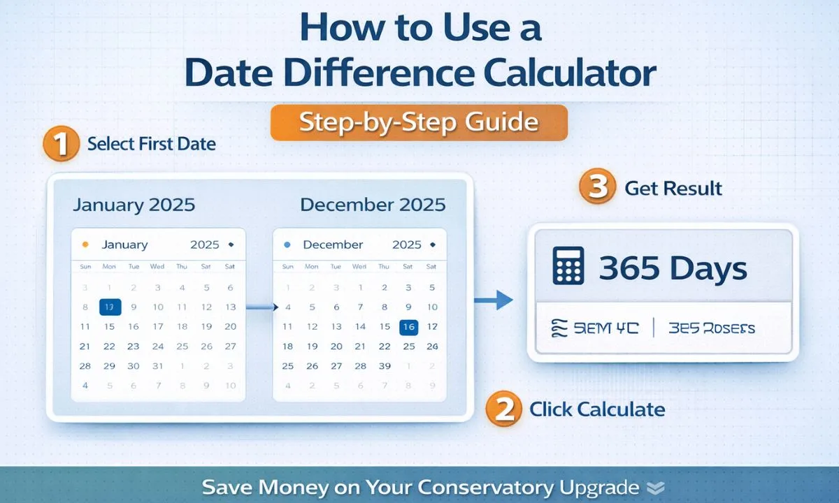 Date Difference Calculator: Instantly Find Days in 5 Seconds