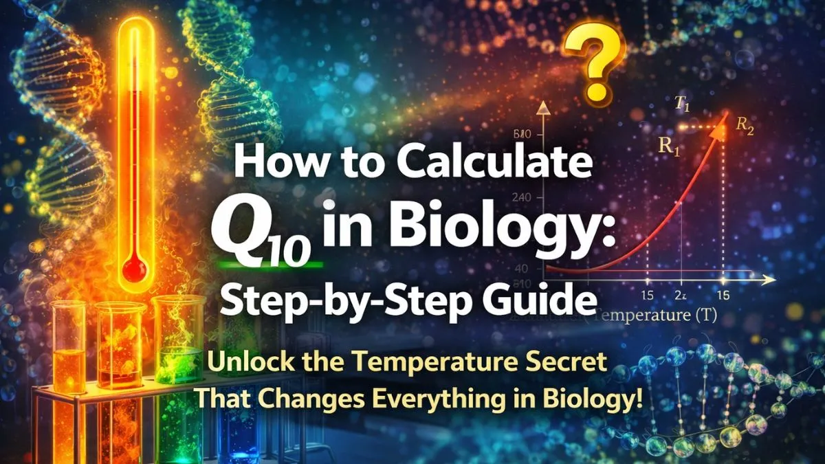 How to Calculate Q10 in Biology: Step-by-Step Guide
